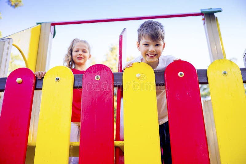 Kids on playground stock image. Image of group, playground - 103513661
