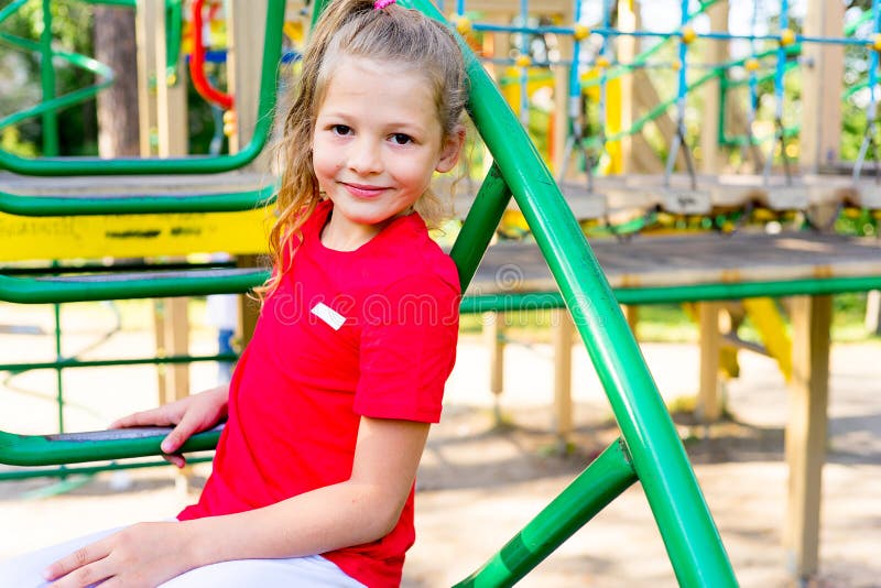 Kids on playground stock photo. Image of friends, black - 103514474