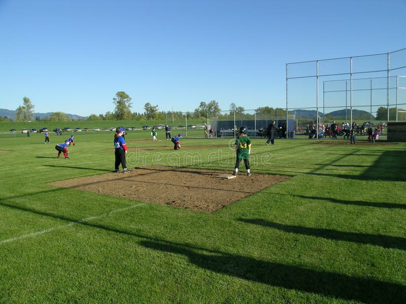 Kids Playing Baseball stock image. Image of kids, play - 303281
