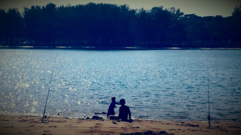 Kids playing on the beach stock image. Image of beach - 59014105