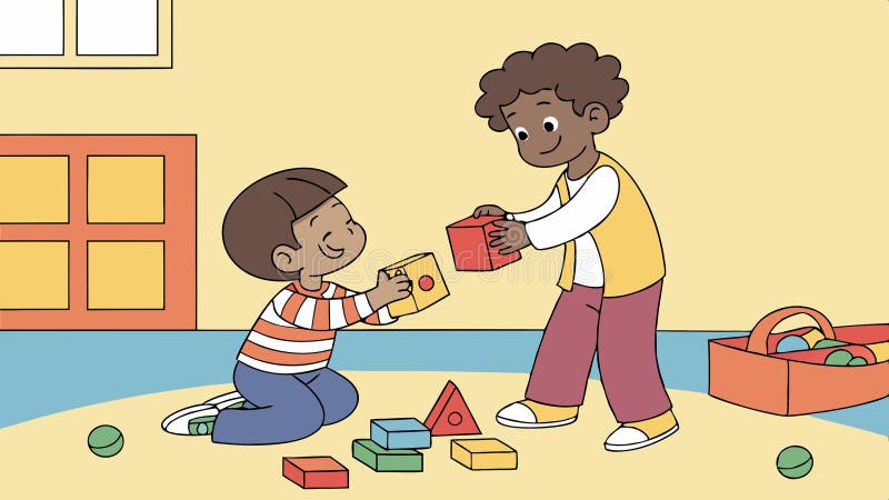 Kids Playing with Blocks, Classroom Learn, Creative Play, Building ...