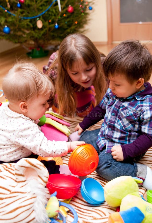 Kids playing at home stock image. Image of play, playing - 17770145