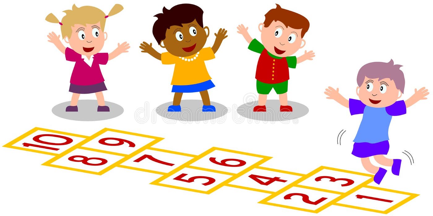 Cartoon Hopscotch Stock Illustrations – 568 Cartoon Hopscotch Stock ...