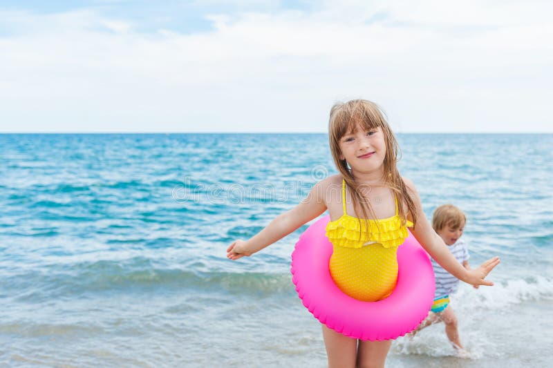 Kids playing outdoors stock photo. Image of nature, mediterranean ...