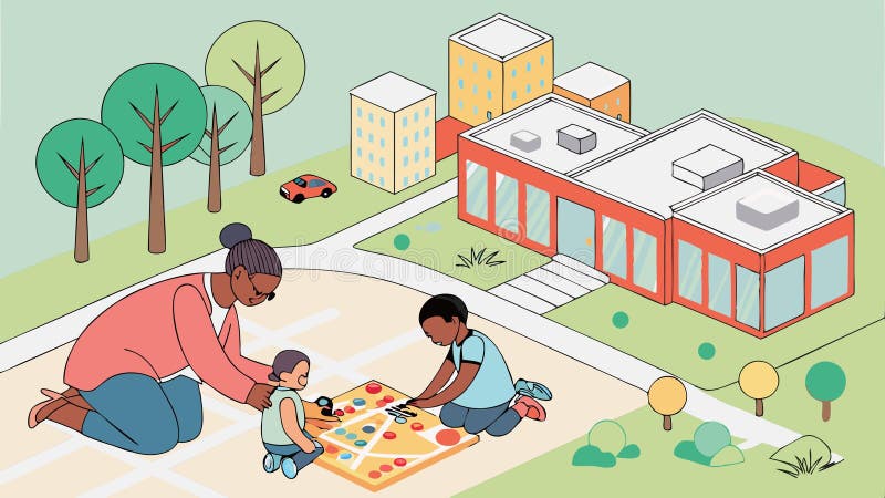 Kids Playing School, Classroom Scene, Learning Environment Vector ...