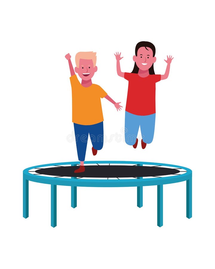 Kids playing and smiling stock vector. Illustration of playing - 143622264