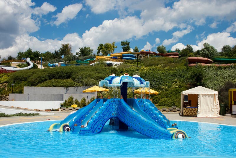 Kids pool stock photo. Image of playground, hungary, colorful - 21133270