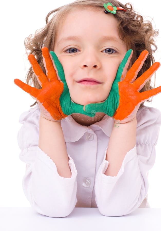 Kids portrait stock photo. Image of happy, isolated, creative - 37702436