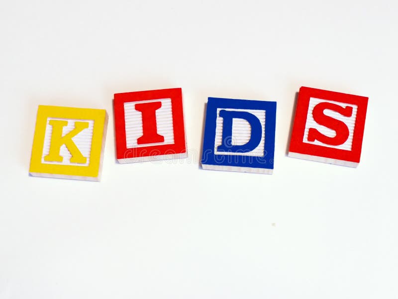 Kids preschool blocks stock image. Image of primary, school - 462339