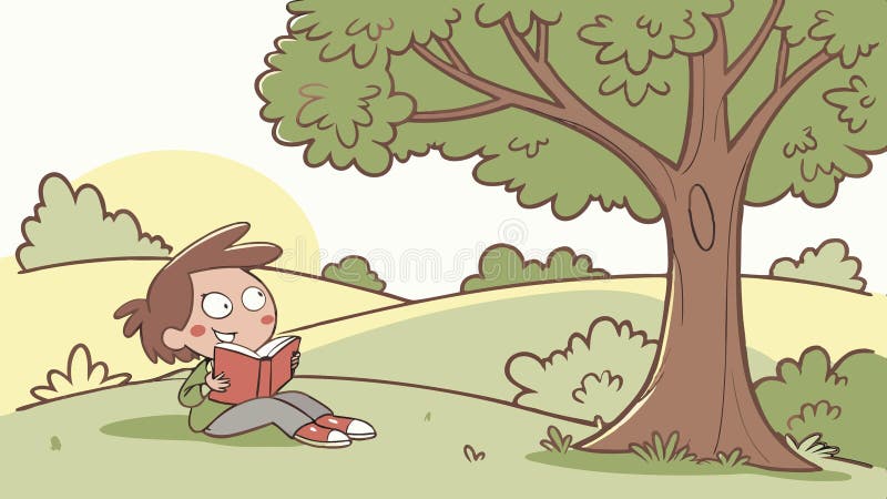 Kids Reading Books Outdoors, Nature Study, Classroom Learning ...