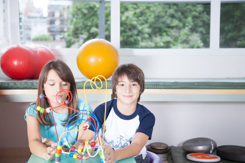 Kids in rehabilitation stock photo. Image of healthcare - 67714038
