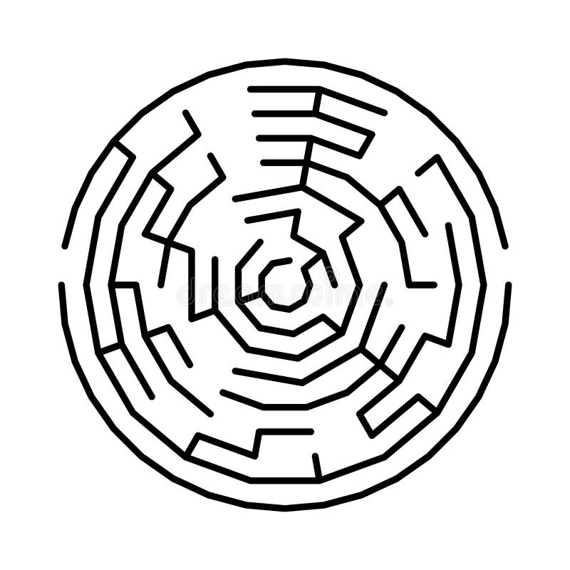 Kids riddle maze puzzle stock vector. Illustration of background ...