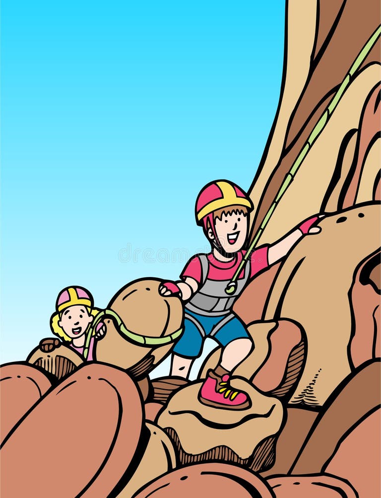 Cartoon Climbing Kids Stock Illustrations – 2,275 Cartoon Climbing Kids ...