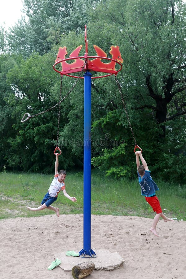 1,093 Kids Rope Swing Stock Photos - Free & Royalty-Free Stock Photos ...