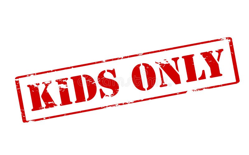 Kids Only Sign