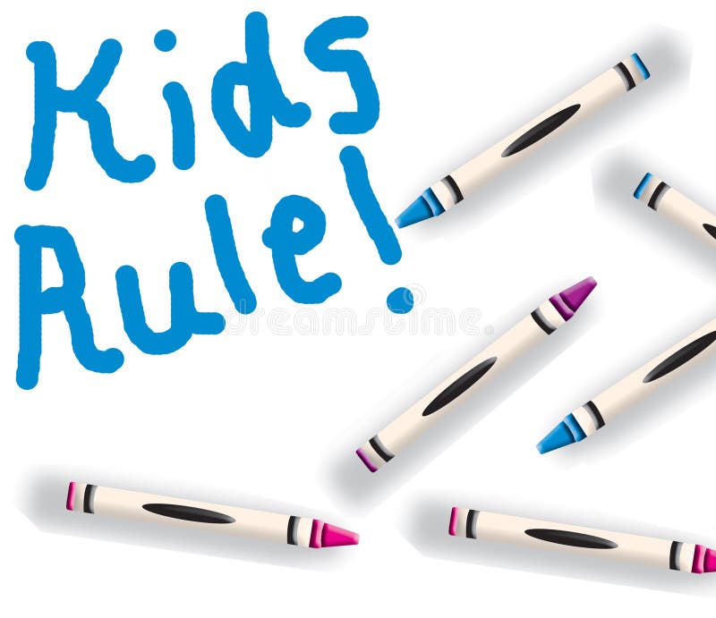 Kids Crayons Stock Illustrations – 9,997 Kids Crayons Stock ...