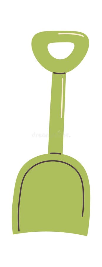 Kids Sand Shovel stock vector. Illustration of children - 274724515