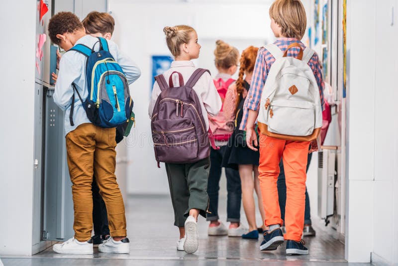 Adorable Kids Walking through Stock Photo - Image of lifestyle ...