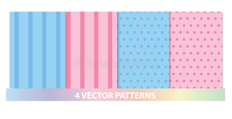 Kids Seamless Pattern Vector. Set of Child Texture Stock Vector ...
