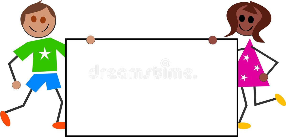 Kids Sign Board Stock Illustrations – 6,846 Kids Sign Board Stock ...