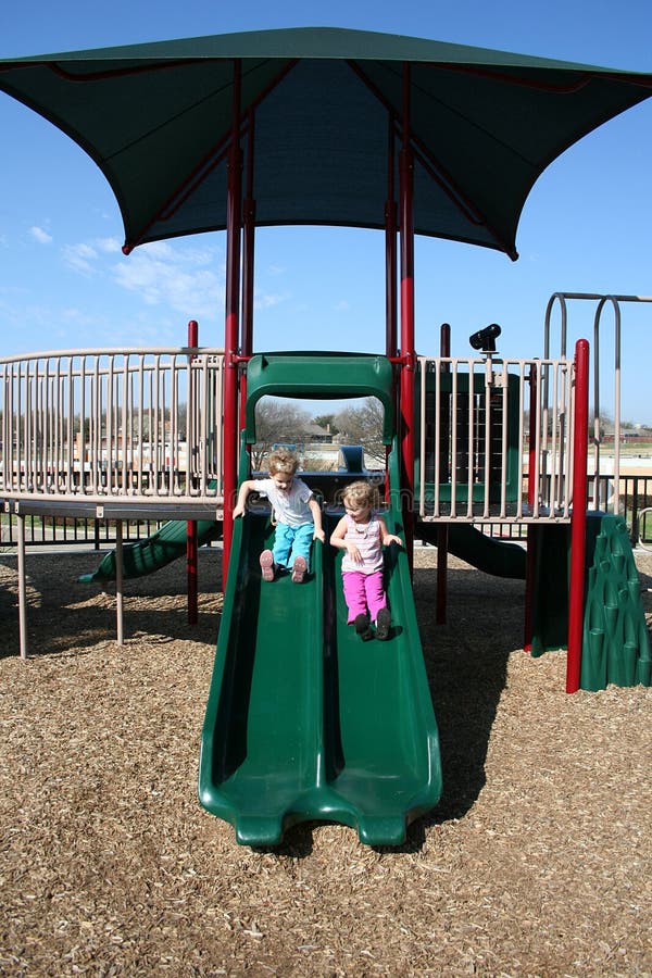 Kids Sliding stock photo. Image of recess, play, slide - 4656952