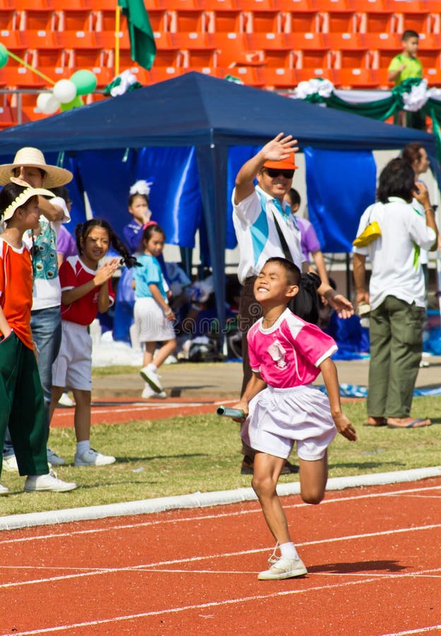 Kids Sport Day s Event editorial stock image. Image of athlete - 28838099