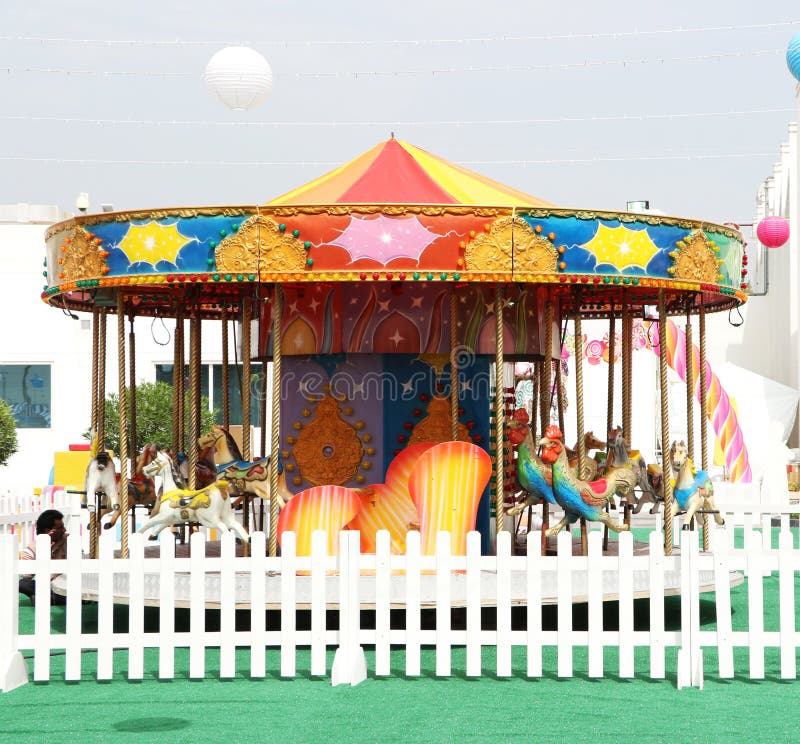 Kids Summer Carnival Playing Editorial Image - Image of play, playing ...