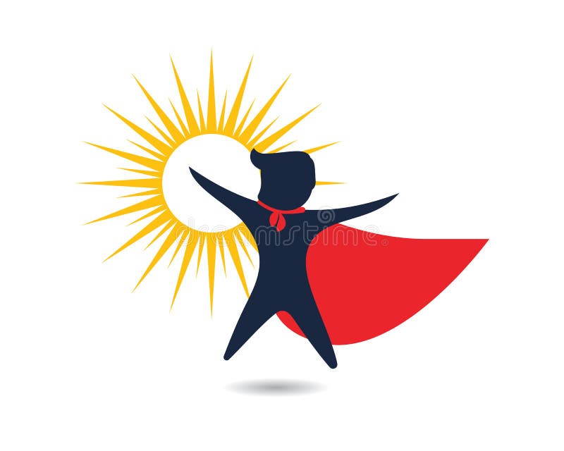 Kids Super Concept Icon Design Stock Vector - Illustration of cool ...