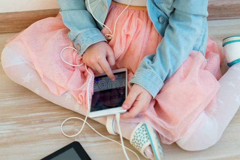 Kids Using Different Gadgets Stock Image - Image of friends, mobile ...