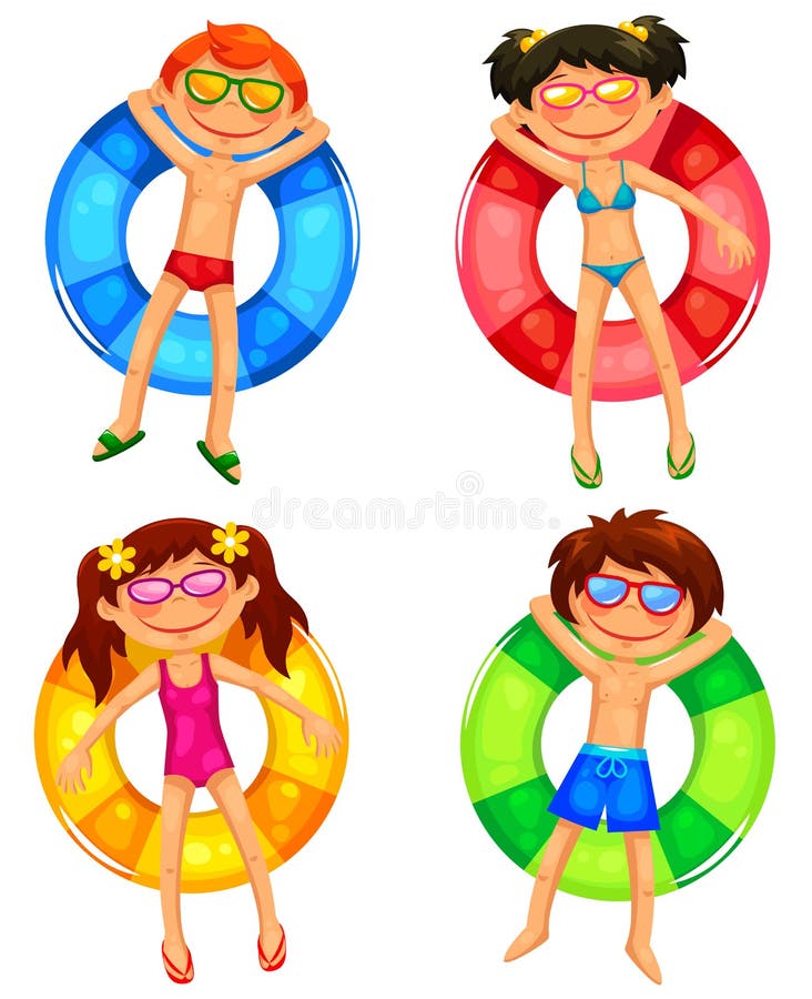 Kids Floating Stock Illustrations – 2,793 Kids Floating Stock ...
