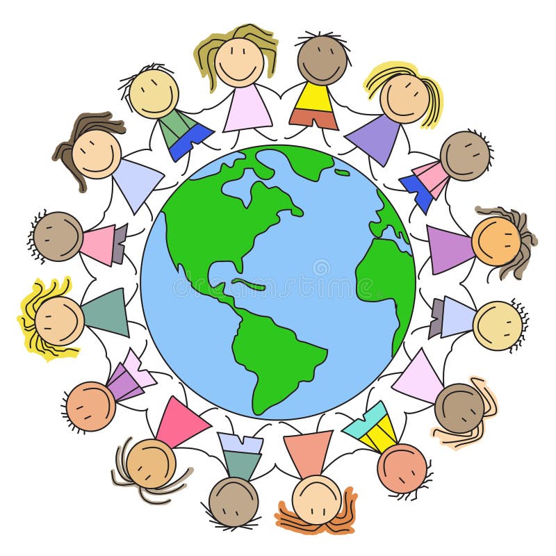 Children Cooperation Stock Illustrations – 7,005 Children Cooperation ...