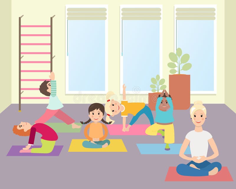 Female Fitness Instructor Cartoon Stock Illustrations – 1,390 Female ...