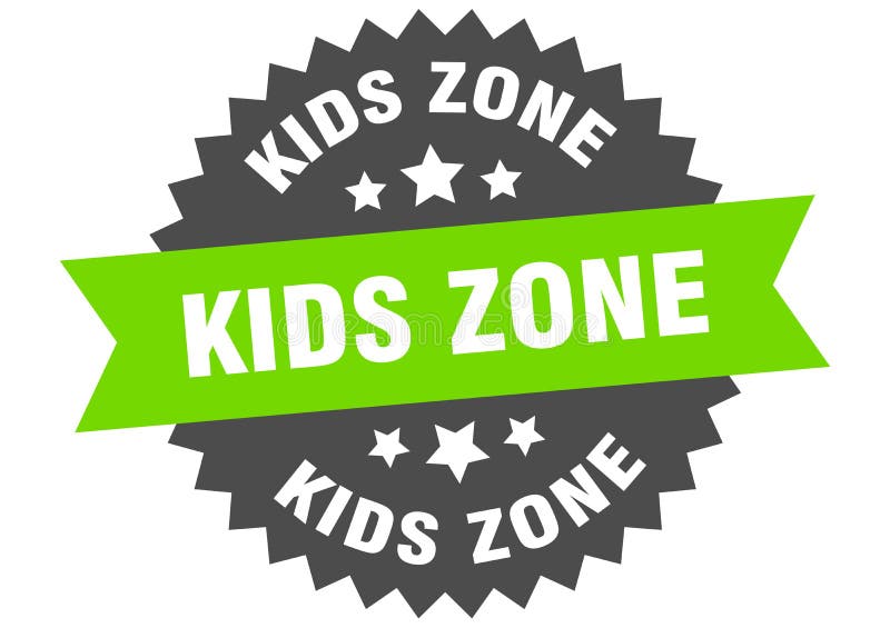 Kids Zone Sign Stock Illustrations – 2,192 Kids Zone Sign Stock ...