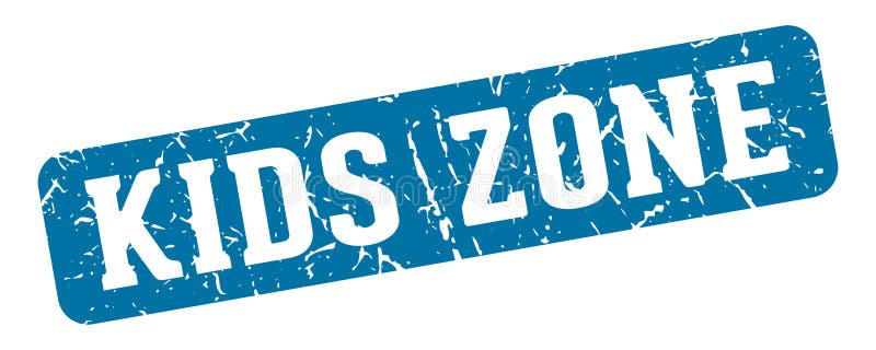 Kids Zone Banner. Kids Zone Speech Bubble, Label, Sticker, Sign ...