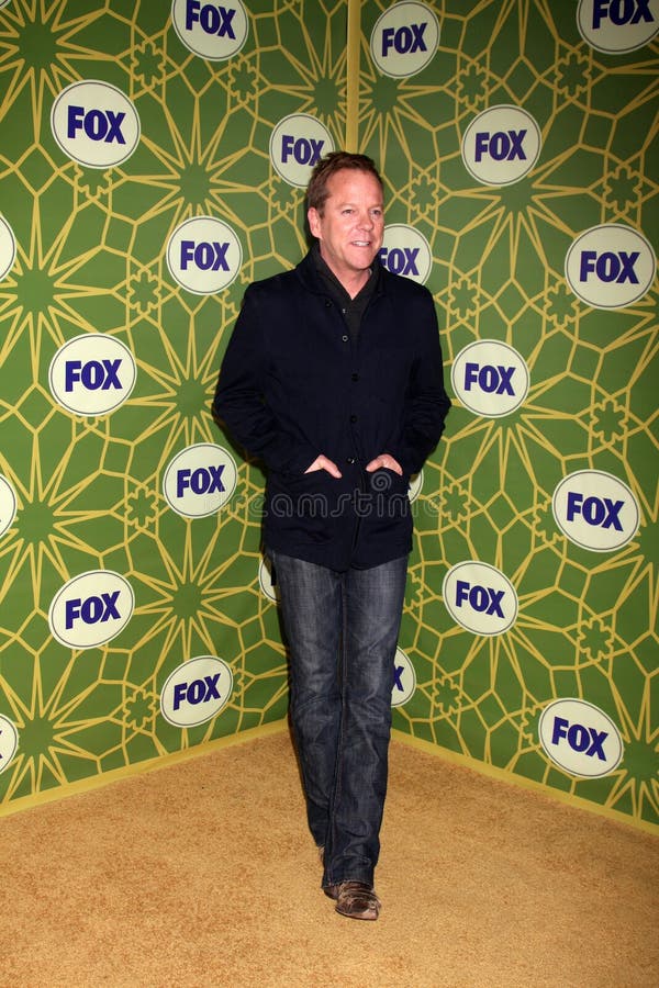 Kiefer Sutherland editorial stock image. Image of angeles - 23275964