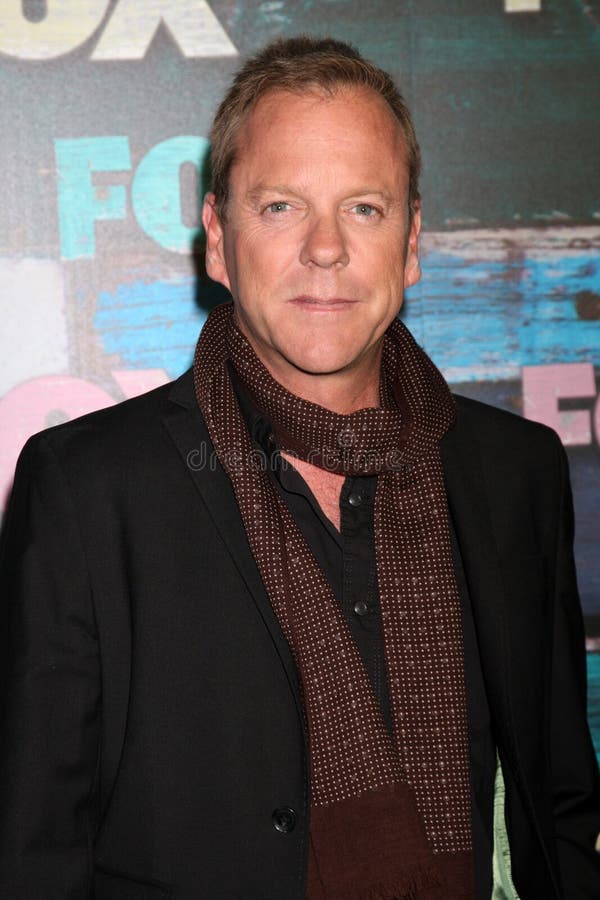 Kiefer Sutherland on the Red Carpet Editorial Photo - Image of music ...