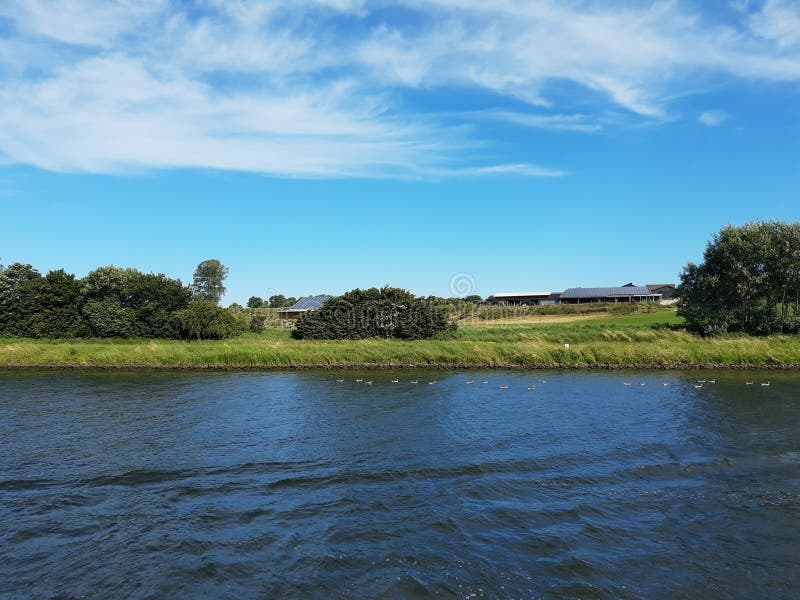 Kiel Canal - a Sea Channel Connecting the Baltic Sea with the North Sea ...