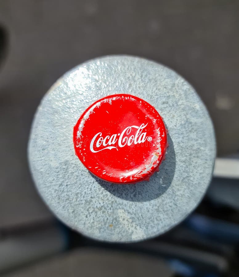 Kiel, Germany - 26 June 2024: a Dented Crown Cap of the Beverage Brand ...