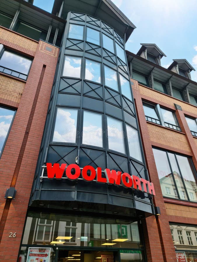 Kiel, Germany - 27. September 2023: Building of a Woolworth Store in ...