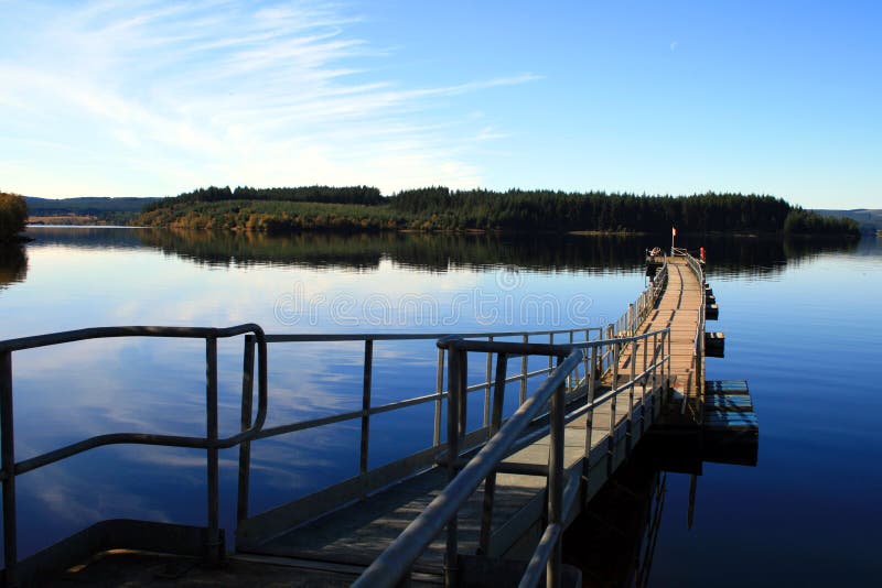 Kielder Water Ferry Landing 2 Stock Image - Image of dock, quay: 27494877