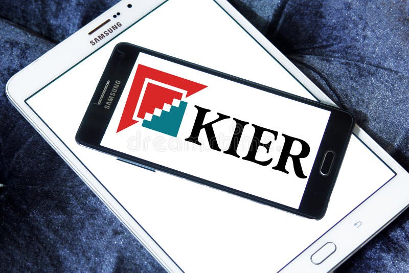 Kier Group logo editorial stock photo. Image of kier - 121419713