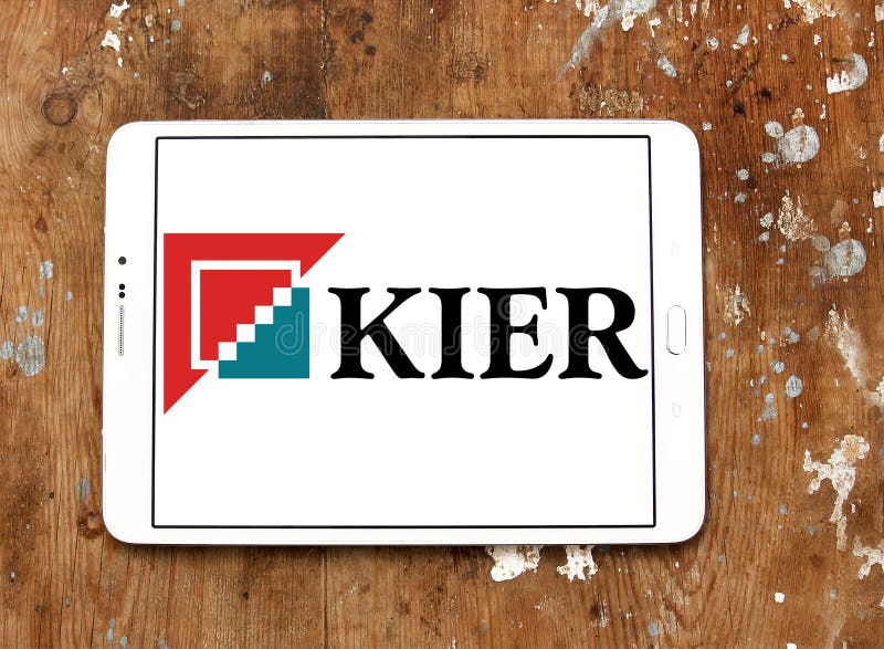 Kier Group logo editorial stock photo. Image of housebuilding - 121419448