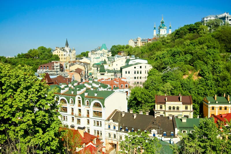 Kiev City the Capital of Ukraine Stock Photo - Image of kiev, street ...