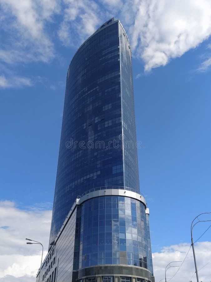 Kiev Kyiv Skyscraper High Multi-storey Building Stock Photo - Image of ...