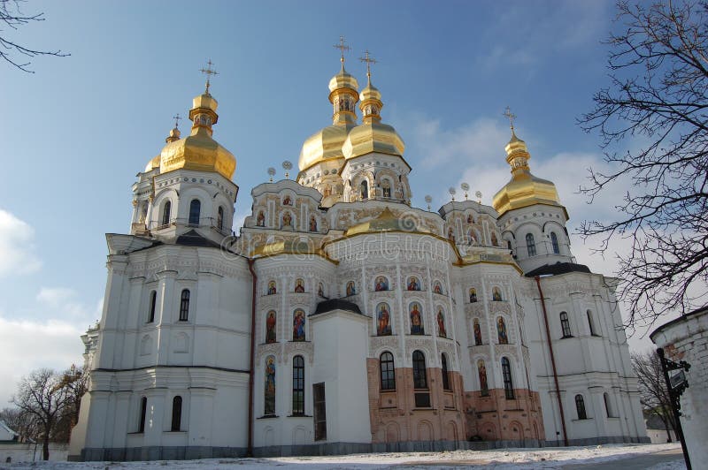 Kiev-Pechersk Lavra Monastery in Kiev Stock Photo - Image of cathedral ...