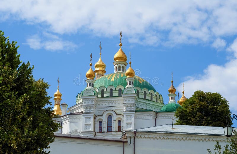 Kiev Pechersk Lavra Orthodox Monastery Stock Photo - Image of building ...