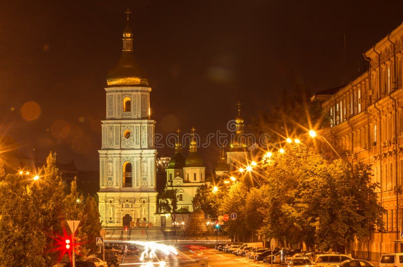 Kiev Sofia monastery stock image. Image of city, cloud - 31908077