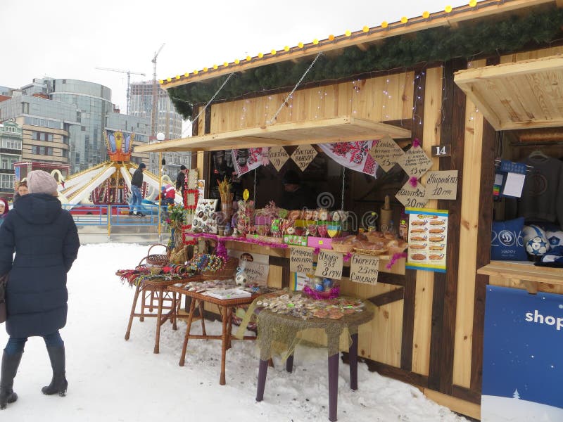 Kiev, Souvenir shop editorial stock photo. Image of tatar - 66456833