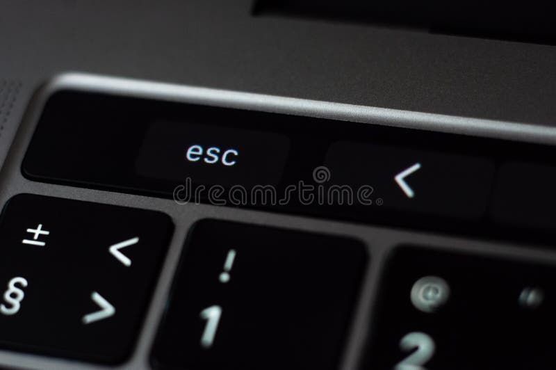 Kiev, Ukraine - January 24, 2020: Escape Exit Button Editorial Stock ...