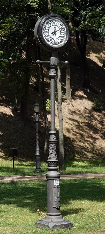 City big clock editorial photo. Image of background - 249530151